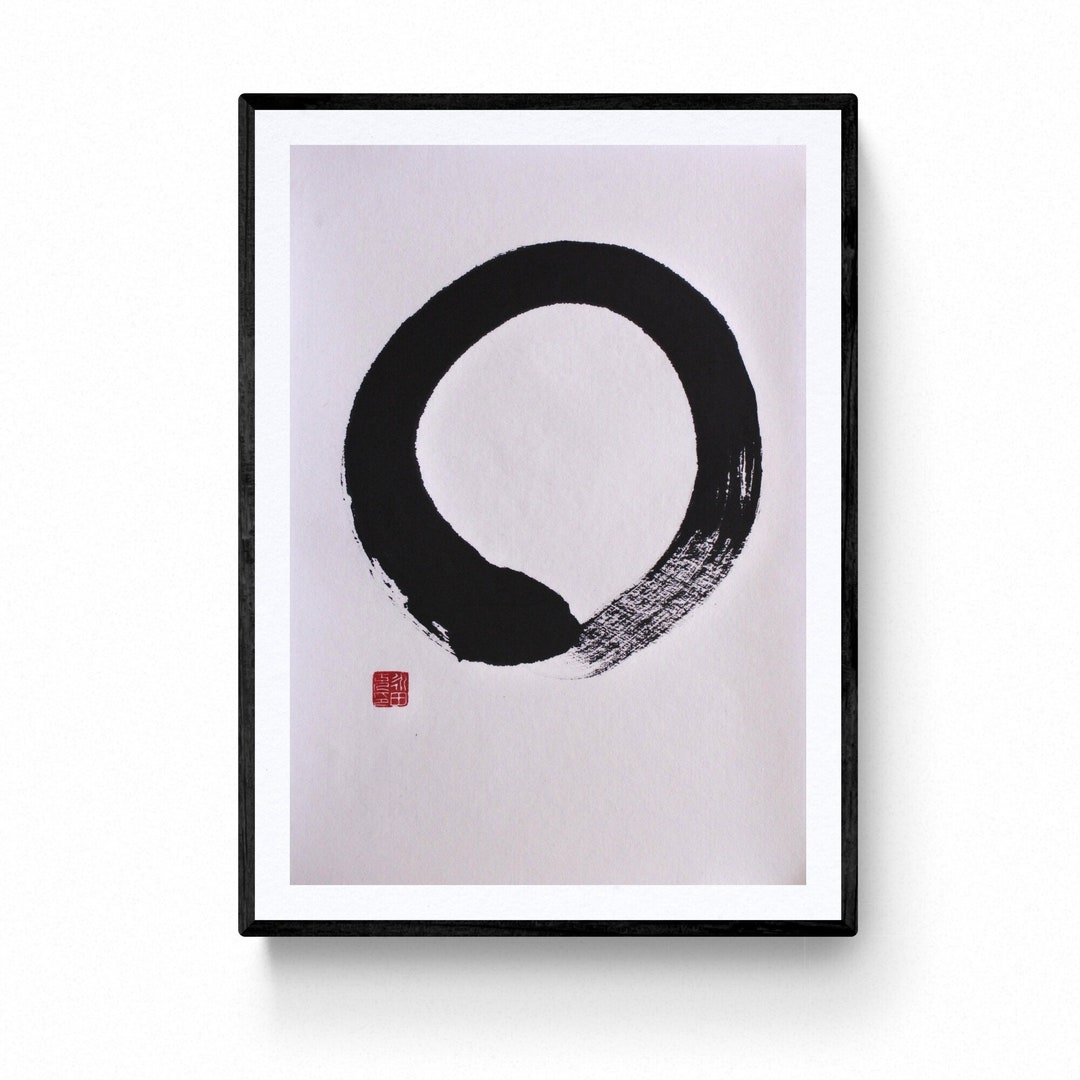 Enso, Zen Symbol, Japanese Calligraphy, Shodo, Enso, Original Japanese ...