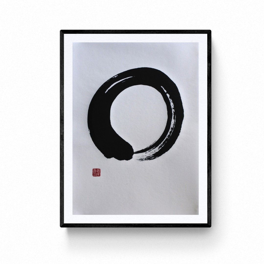 Enso, Zen Symbol, Japanese Calligraphy, Shodo, Enso, Original Japanese ...