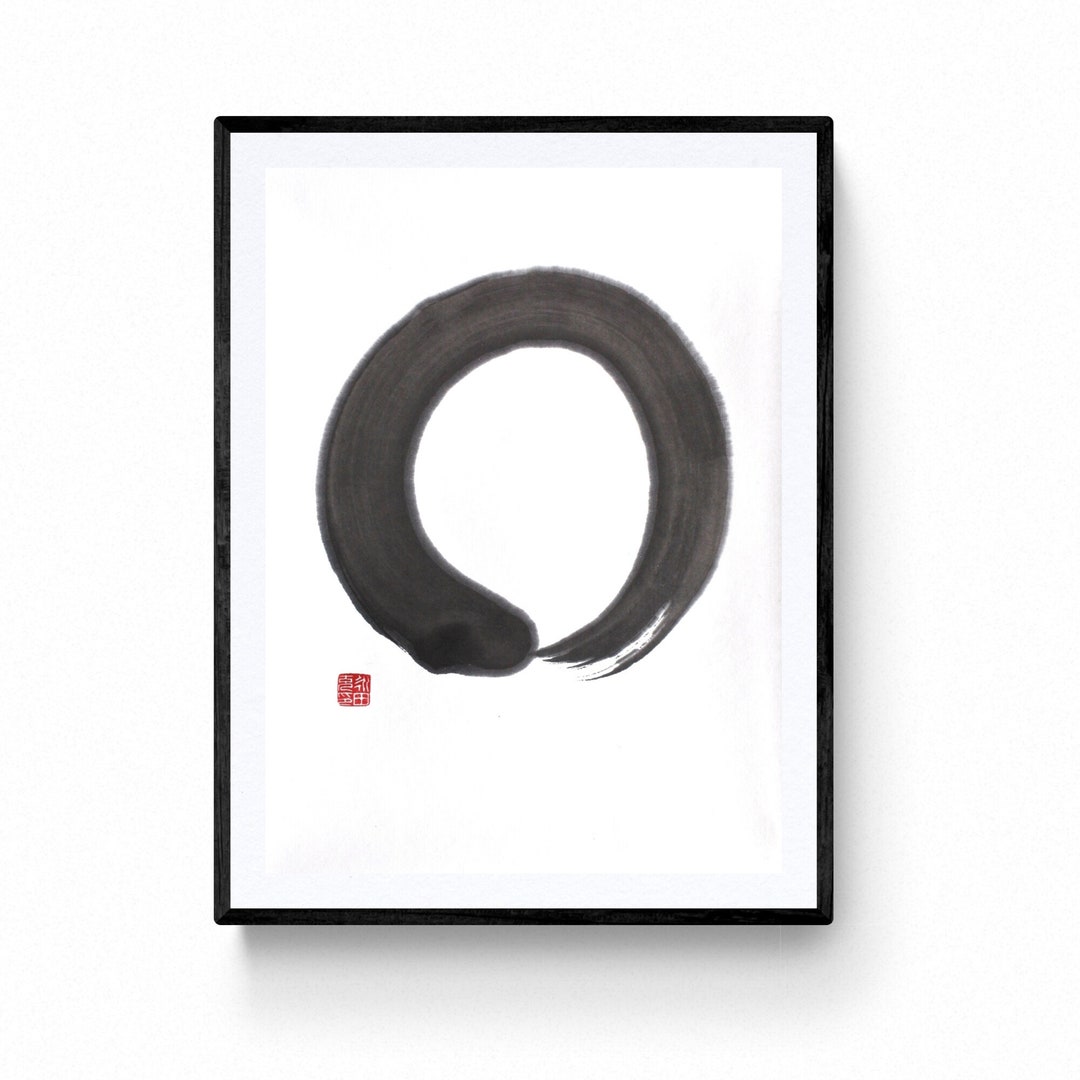 Enso, Zen Symbol, Japanese Calligraphy, Shodo, Enso, Original Japanese ...