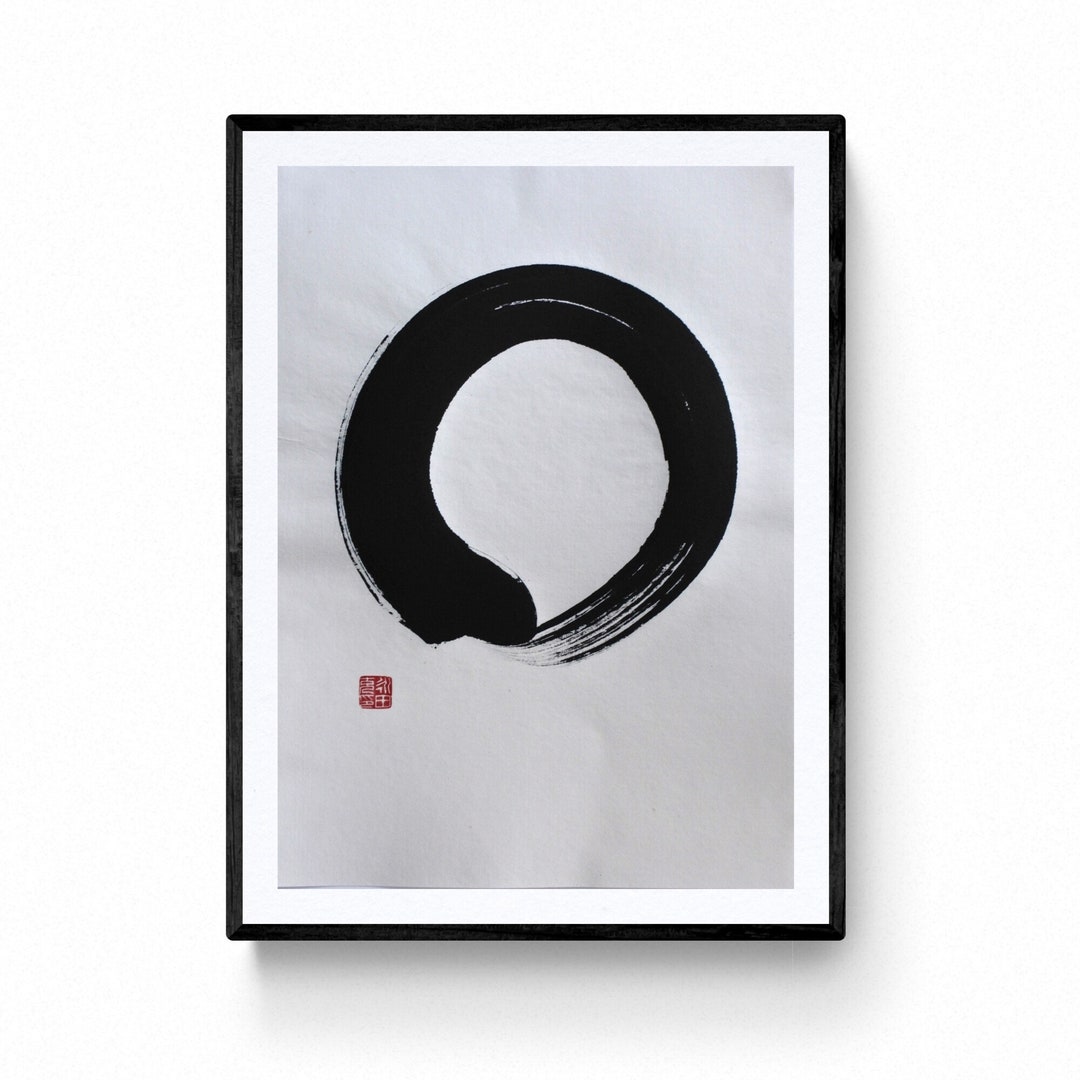 Enso, Zen Symbol, Japanese Calligraphy, Shodo, Enso, Original Japanese ...