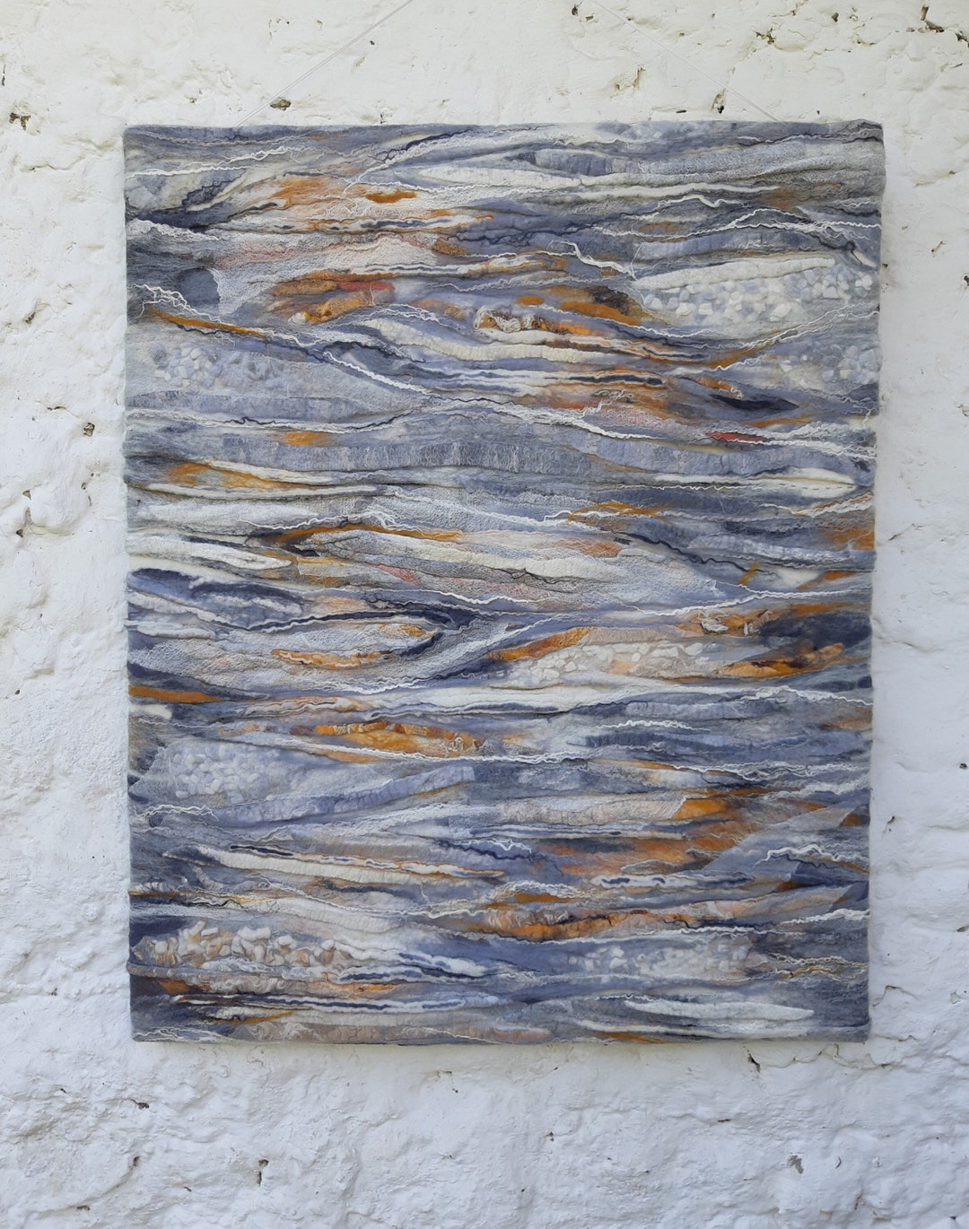 Wall Hanging "layers of the Past" - Etsy