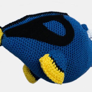 PATTERN Crocheted Finding Dory Doll - Etsy