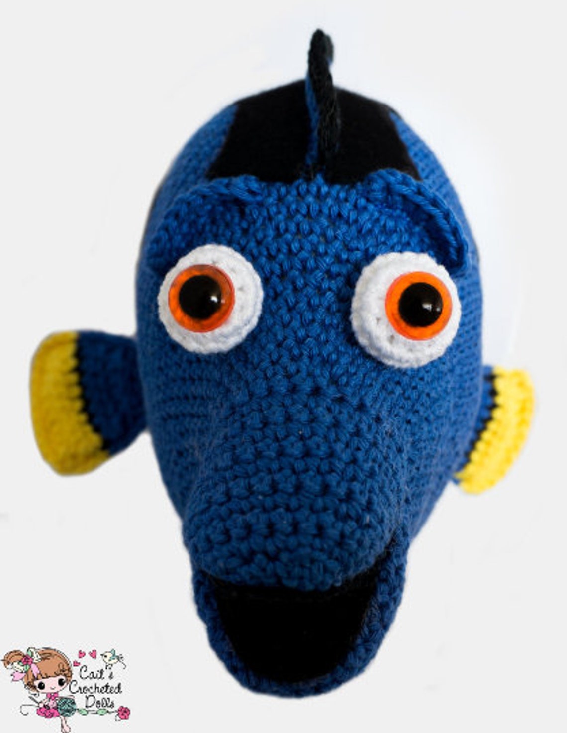 PATTERN Crocheted Finding Dory Doll - Etsy