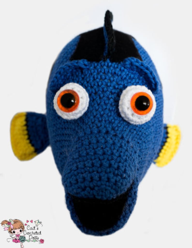 PATTERN Crocheted Finding Dory Doll - Etsy