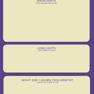 Undated Digital Daily Planner Purple/teal - Etsy