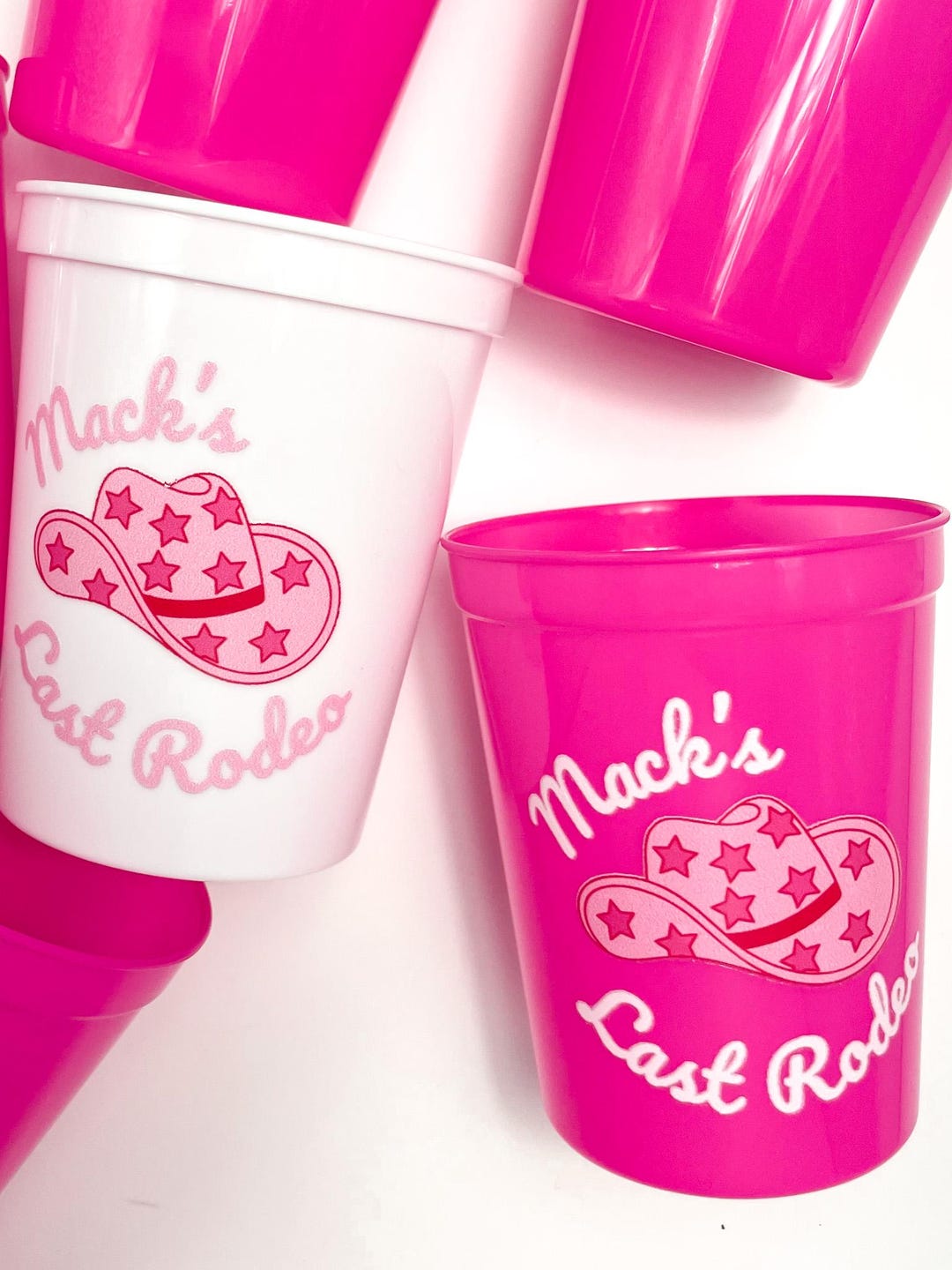 Custom Last Rodeo Bachelorette Party Cups, Nashville Bachelorette ...