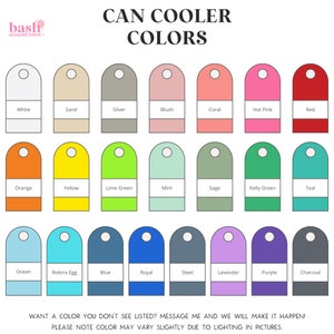 Personalized Tequila Bachelorette Can Cooler Custom Can Cooler ...