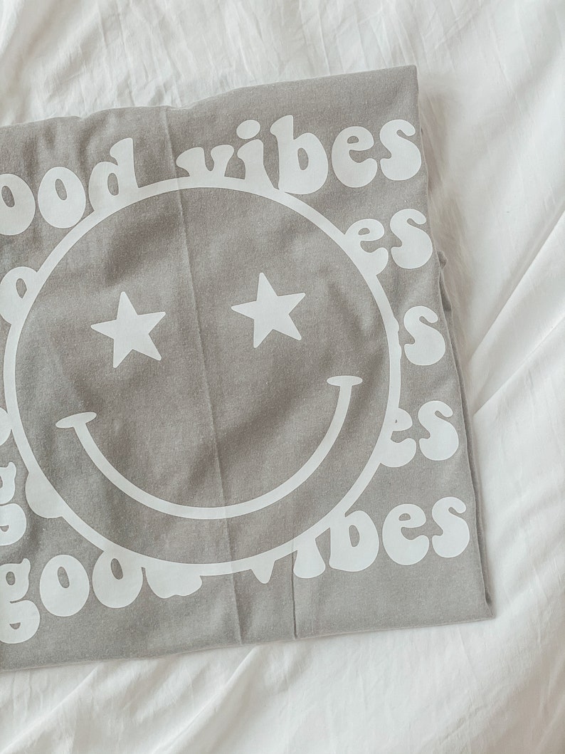 Good Vibes Shirt Comfort Colors Comfy Tee Sunshine Etsy
