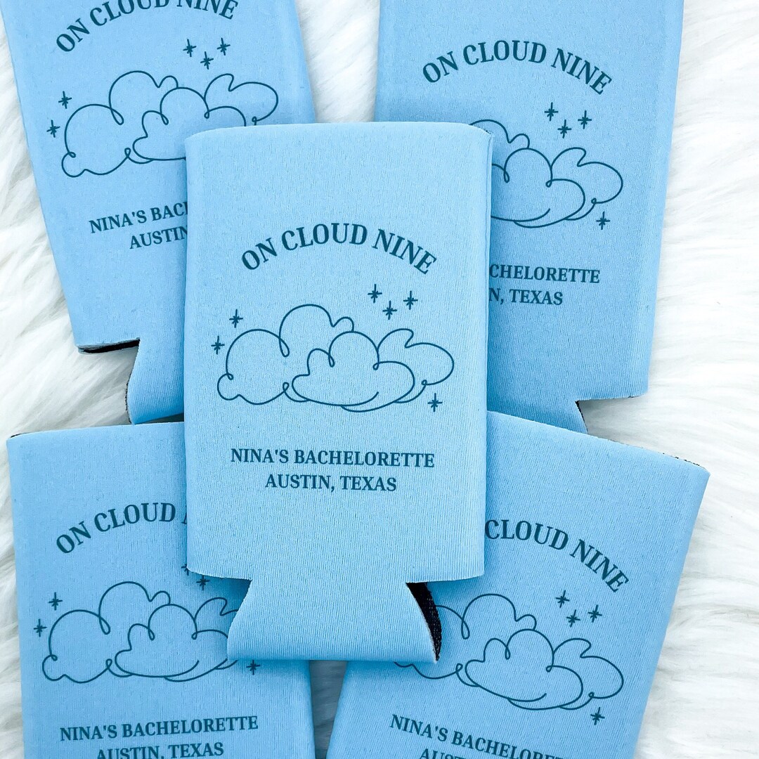 On Cloud 9 | on Cloud Nine | on Cloud Wine | Coastal Bachelorette Party ...