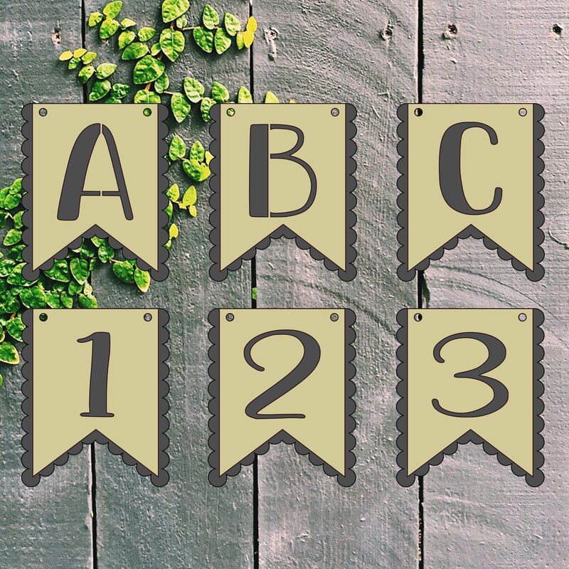 Bunting Flags - Etsy