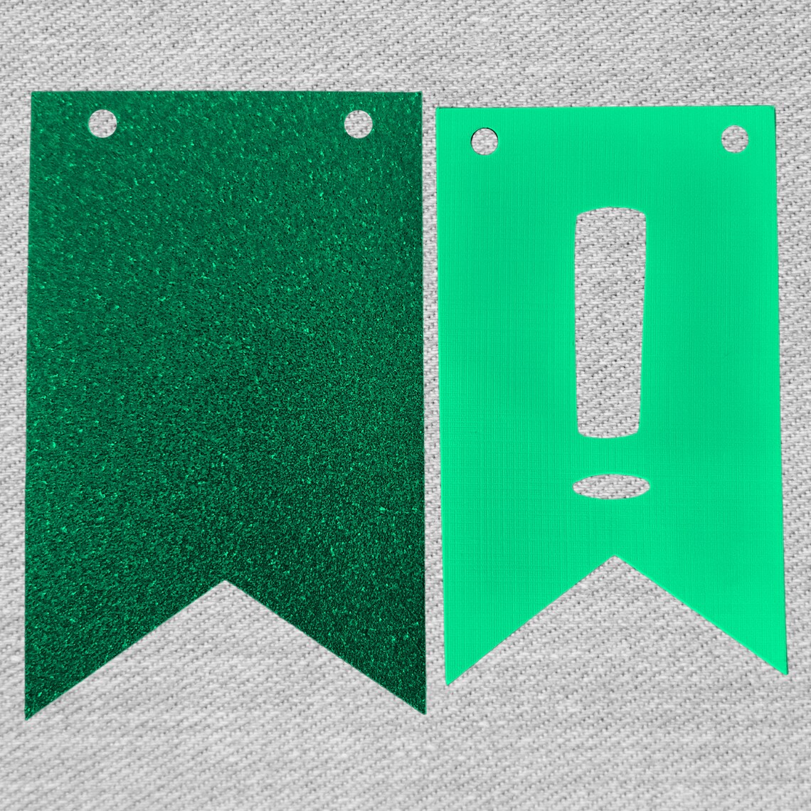 Pennant Banner SVG Alphabet & Numeric SVG Bunting Flag Template 2 ...