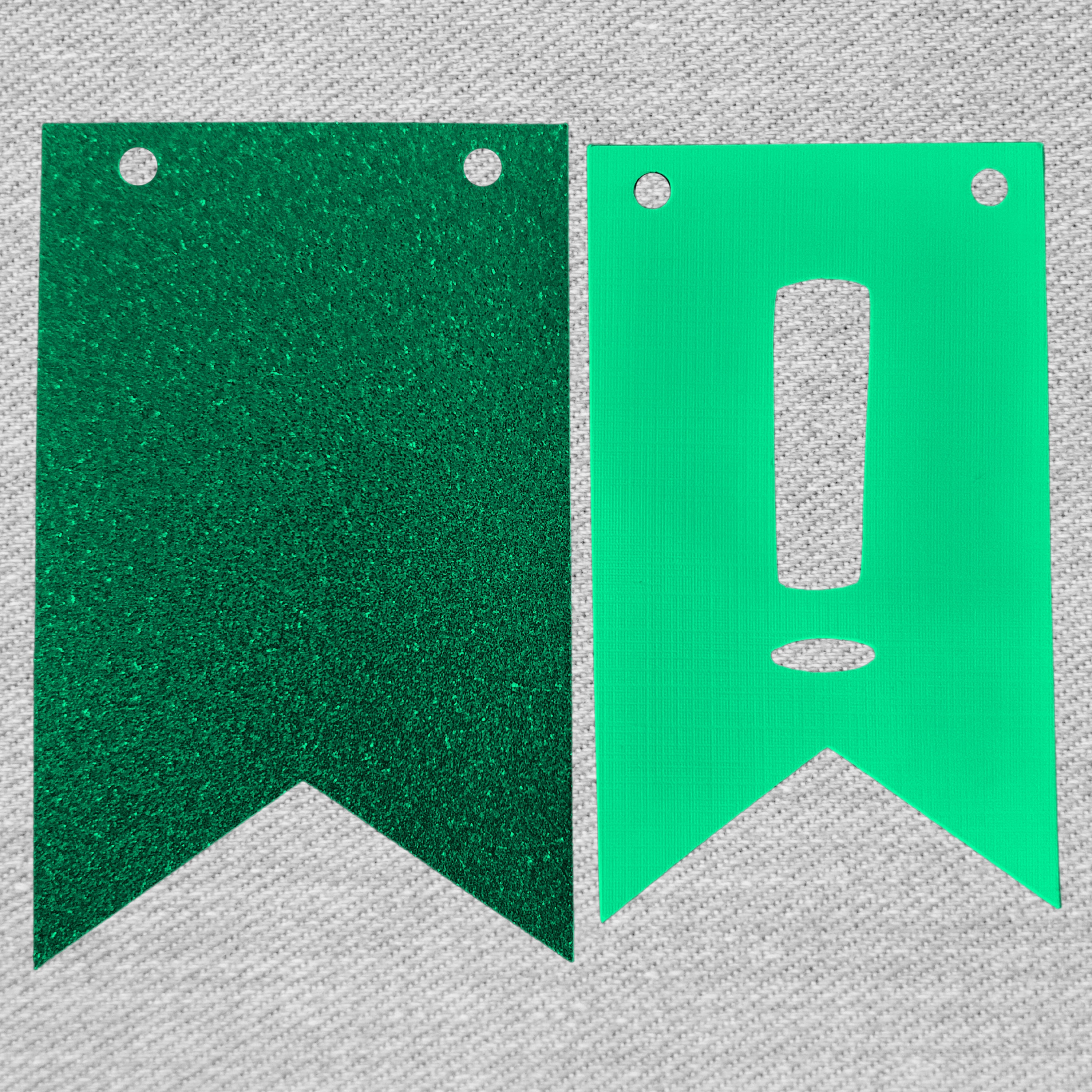 Pennant Banner SVG Alphabet & Numeric SVG Bunting Flag Template 2 ...