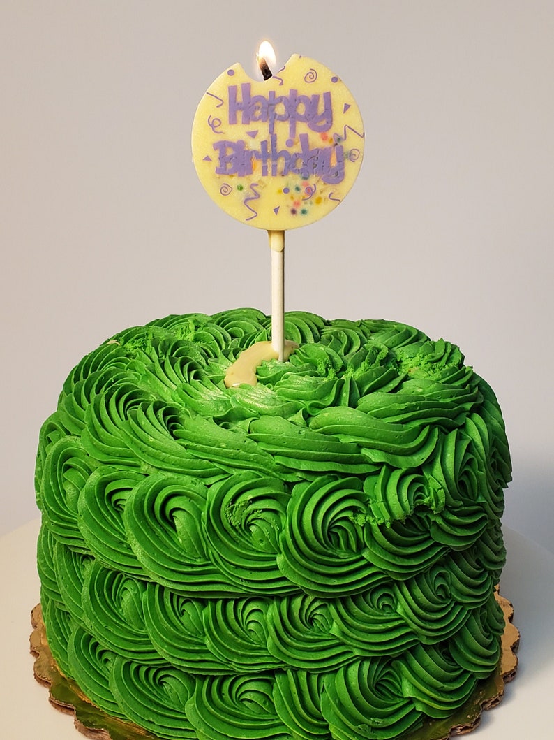 Indulge in Bliss: Patented Edible Chocolate Birthday Candle – Sweetly ...