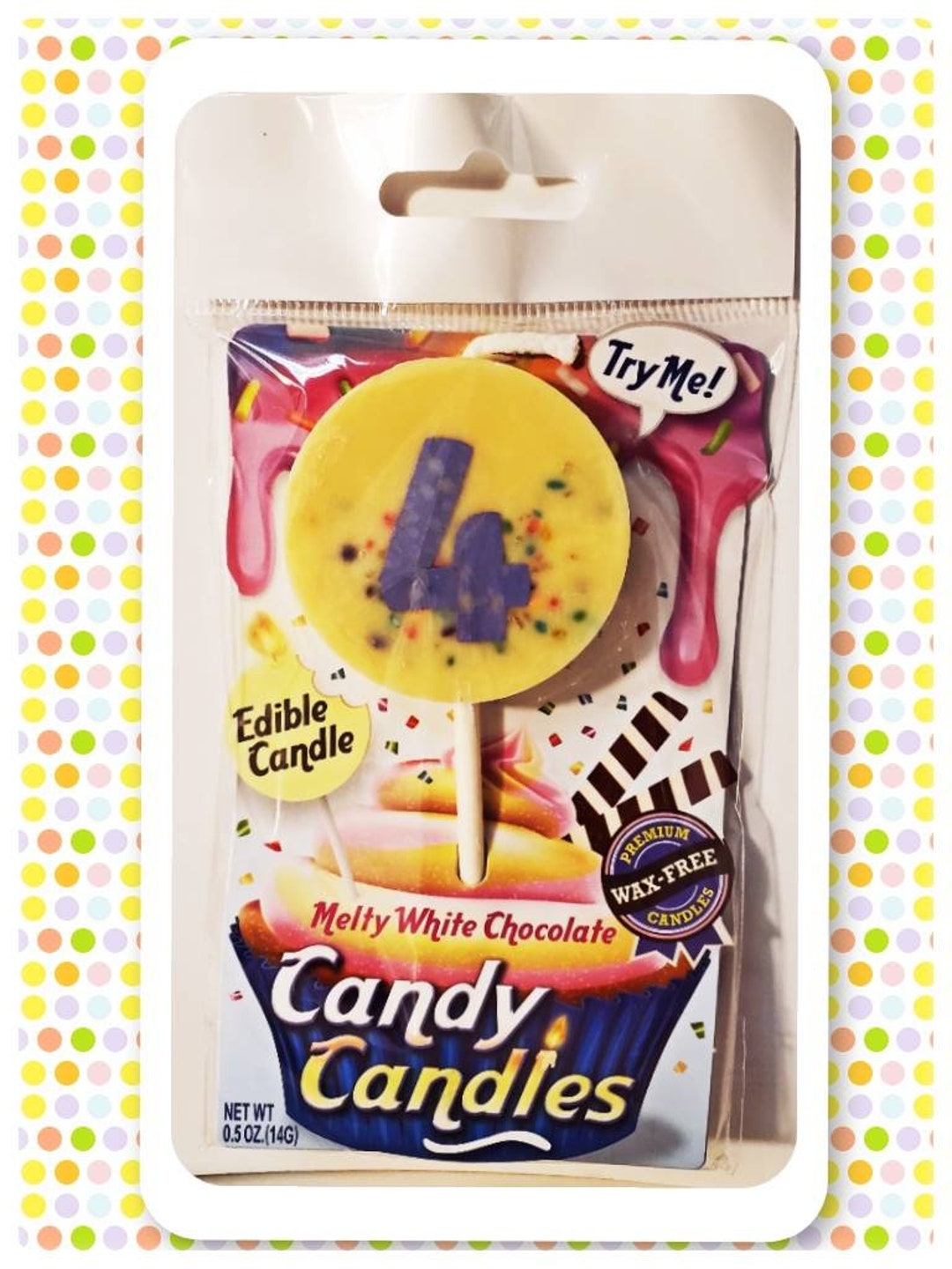 Indulge in Bliss: Patented Edible Chocolate Birthday Candle – Sweetly ...