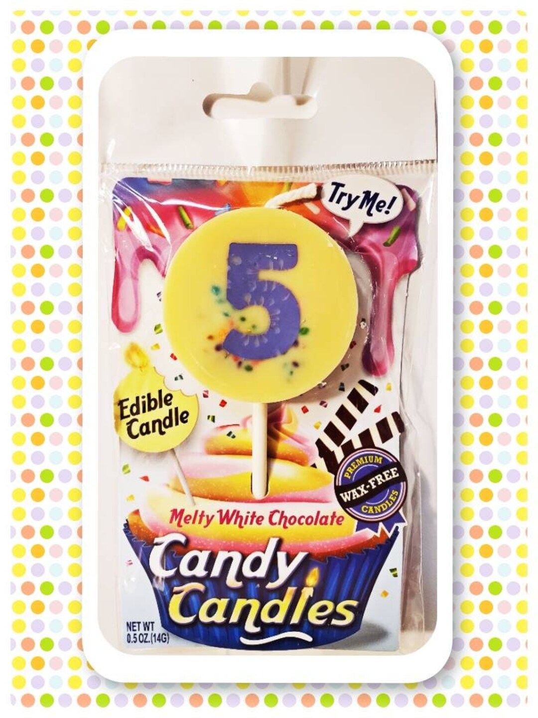 Indulge in Bliss: Patented Edible Chocolate Birthday Candle – Sweetly ...