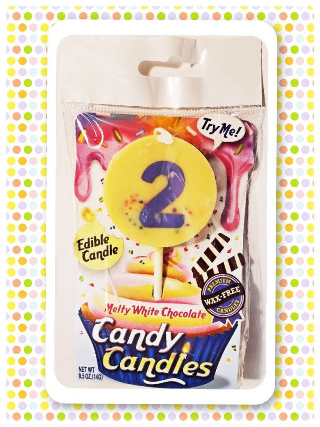Indulge in Bliss: Patented Edible Chocolate Birthday Candle – Sweetly ...