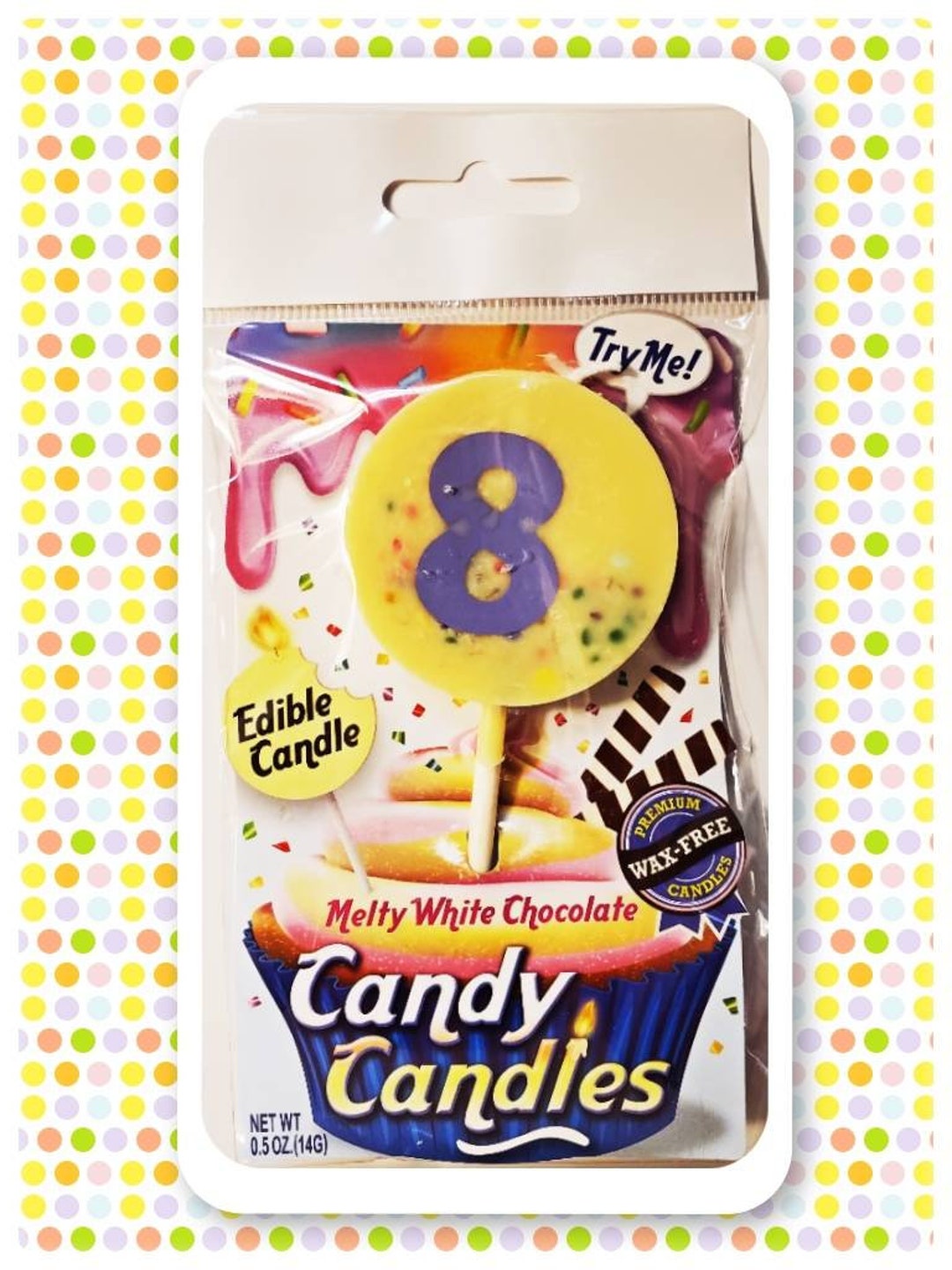 Indulge in Bliss: Patented Edible Chocolate Birthday Candle – Sweetly ...