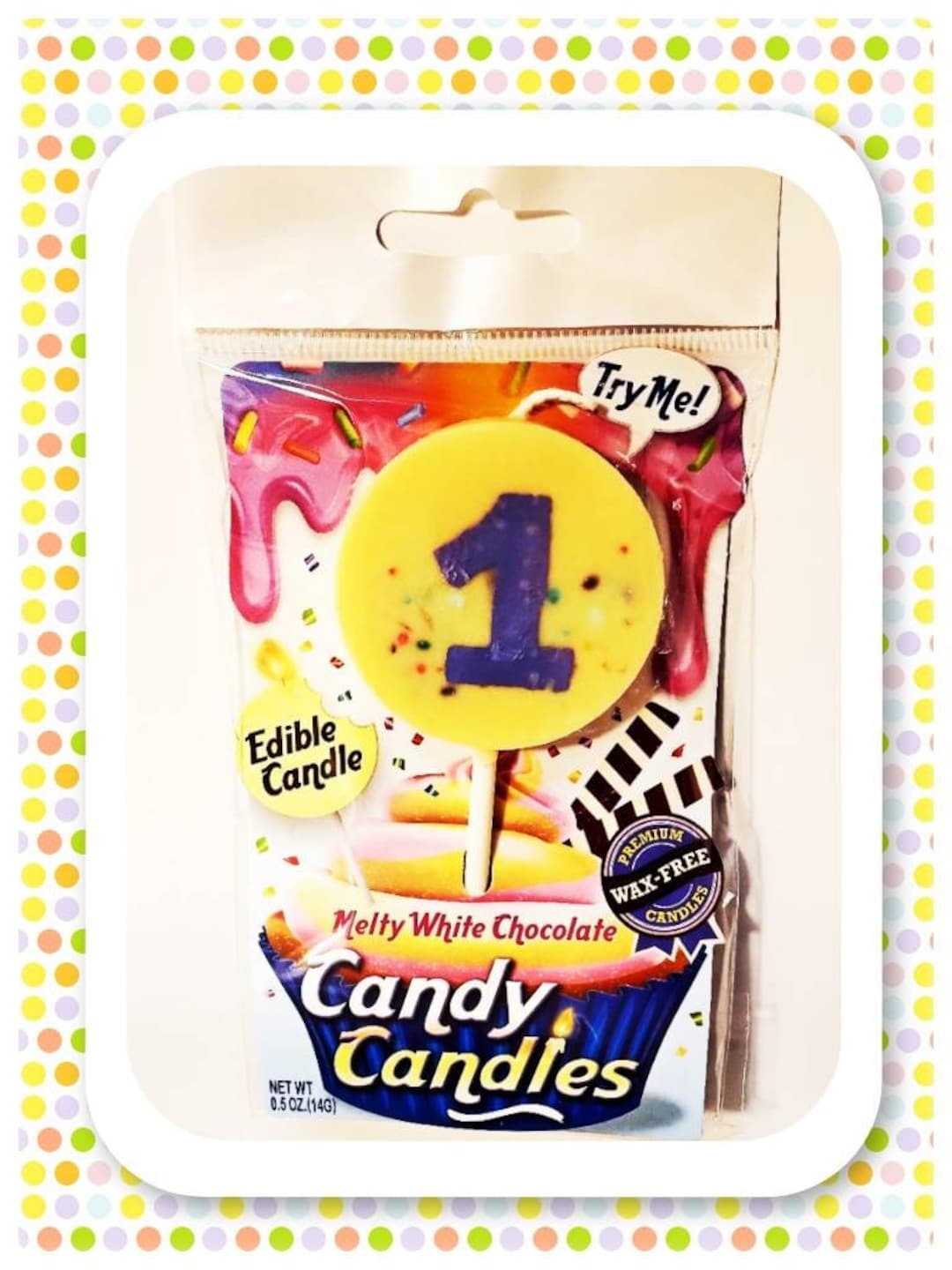 Indulge in Bliss: Patented Edible Chocolate Birthday Candle – Sweetly ...