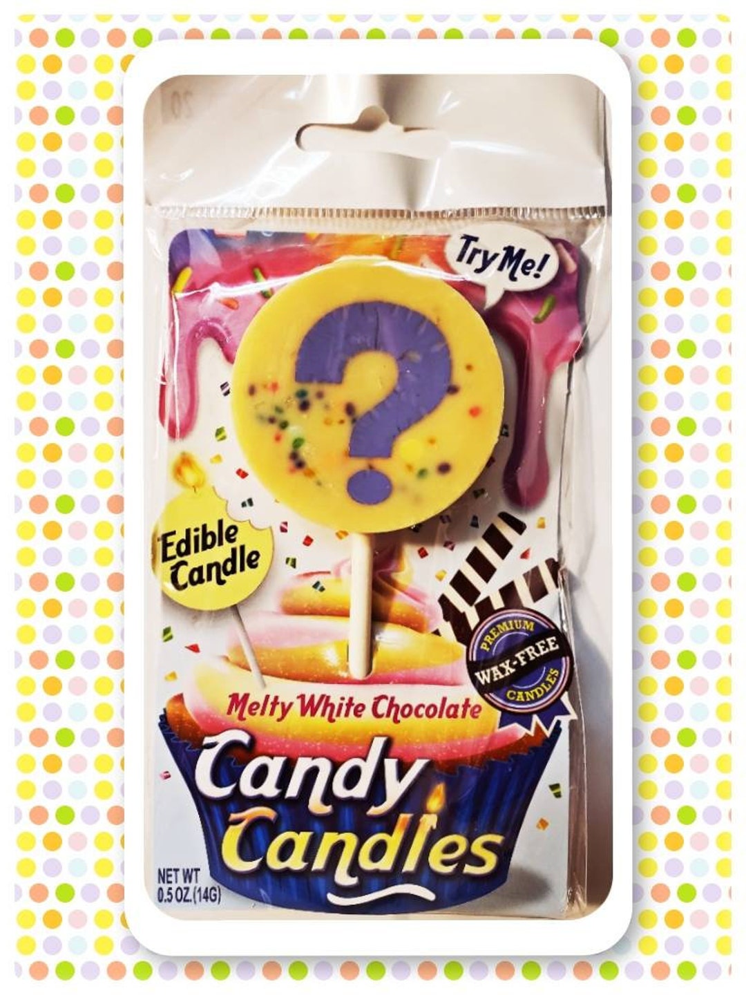 Indulge in Bliss: Patented Edible Chocolate Birthday Candle Sweetly ...