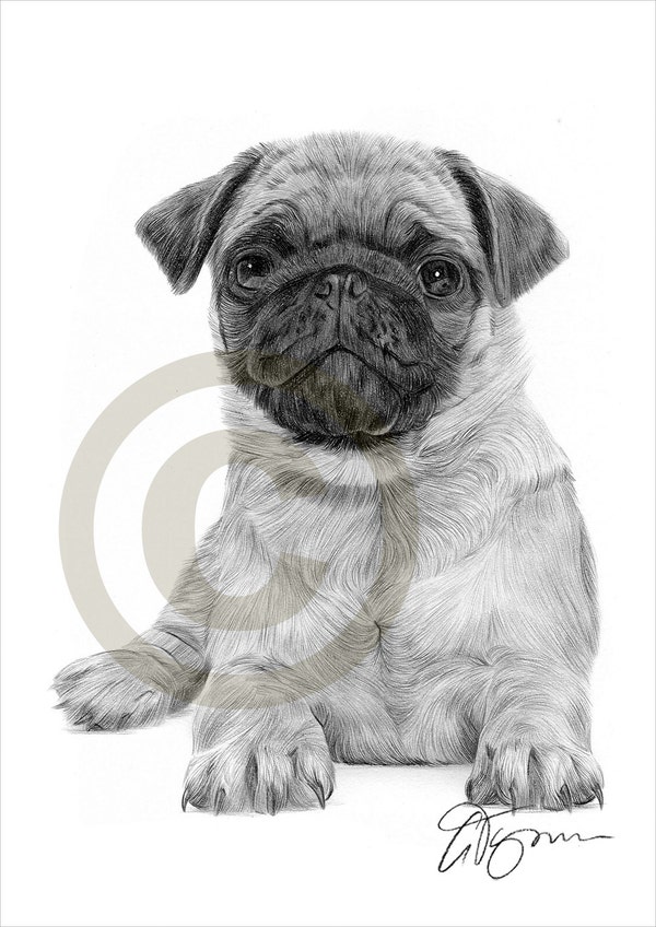 Pug 1 Unique Whimsical Paper Mache Dog Sculpture Custom - Etsy Canada