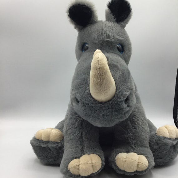 Stuffed Animals Heatable Animals Rhinoceros | Etsy