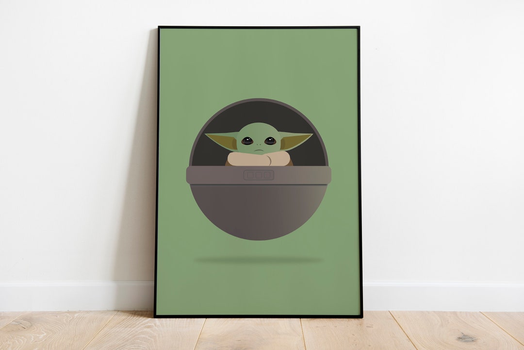 Baby Yoda Poster PDF Version - Etsy