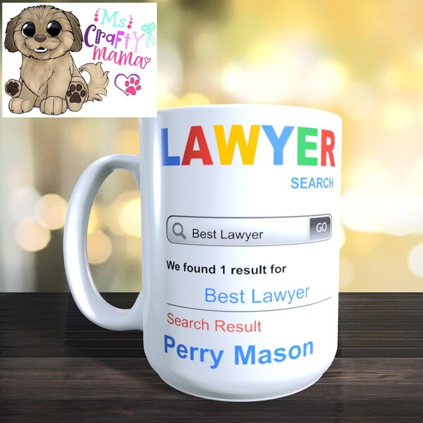 Lawyer Mug - Etsy