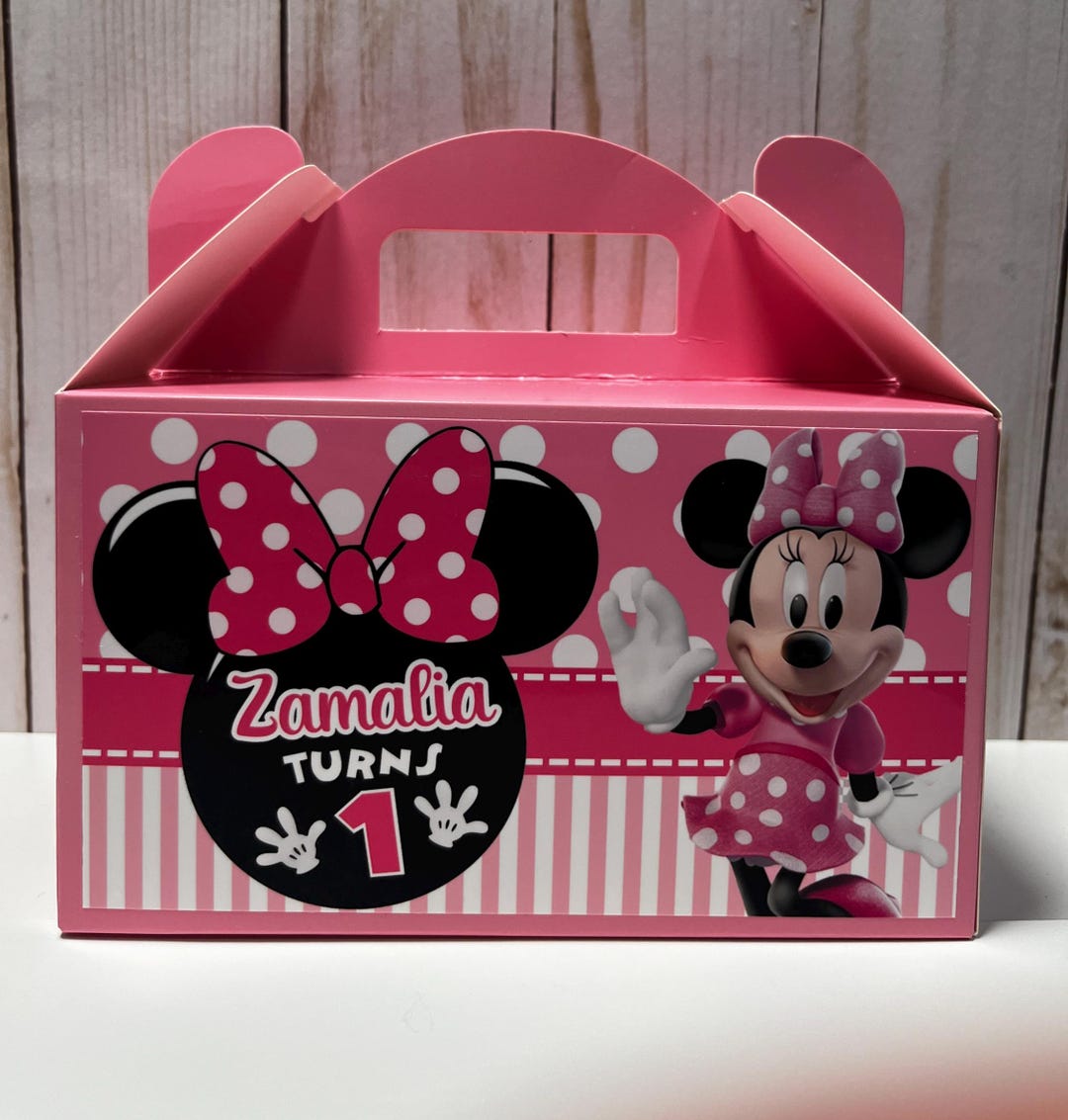 Minnie Mouse Birthday Party Gable Boxes (set of 15 Boxes) - Etsy
