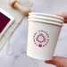 Premade Coffee Shop Logo Stamp for Paper Cups Custom Stamp - Etsy