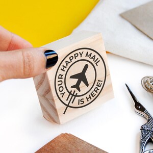 Your Happy Mail is Here Stamp, Happy Packaging Stamp, Happy Mail ...