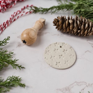 Small Star Stamp for DIY Christmas Tree Charms and Ornaments, Polymer ...