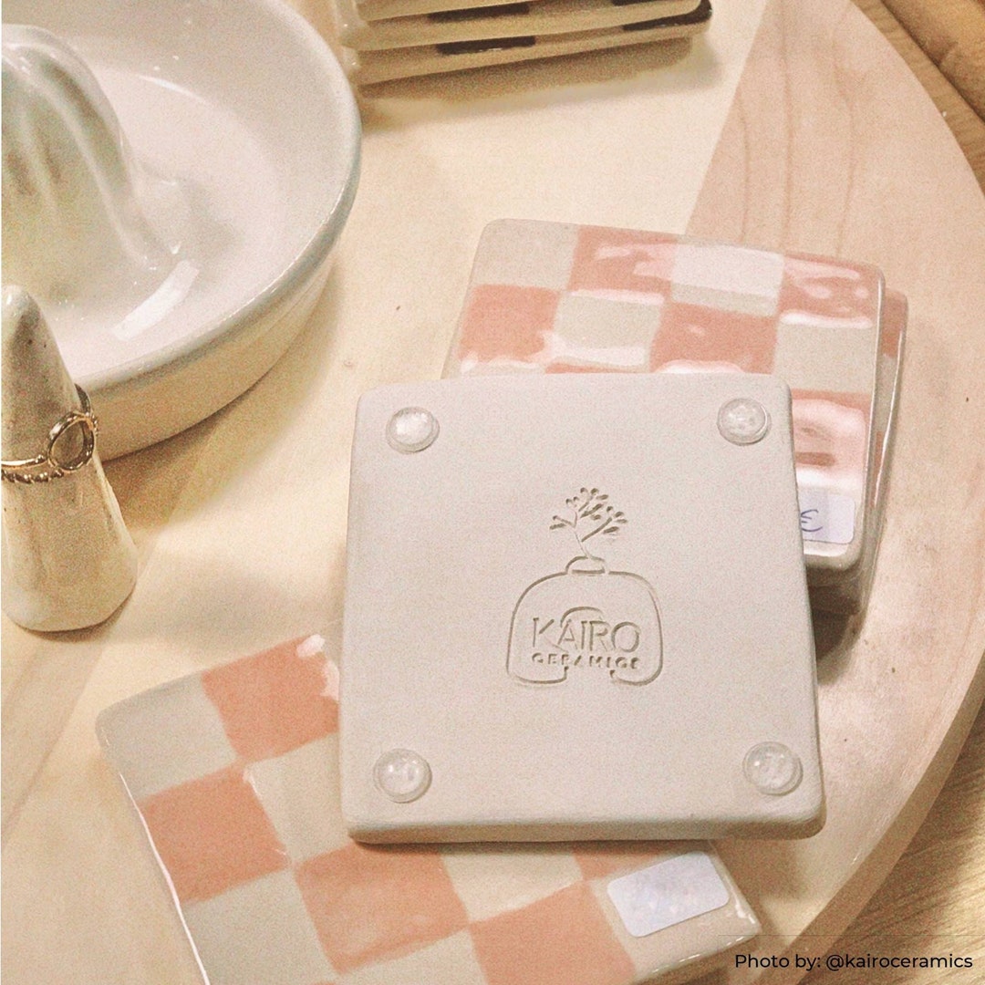 Custom Ceramic Logo Stamp for Fresh Clay, Ceramic Signature Stamp ...