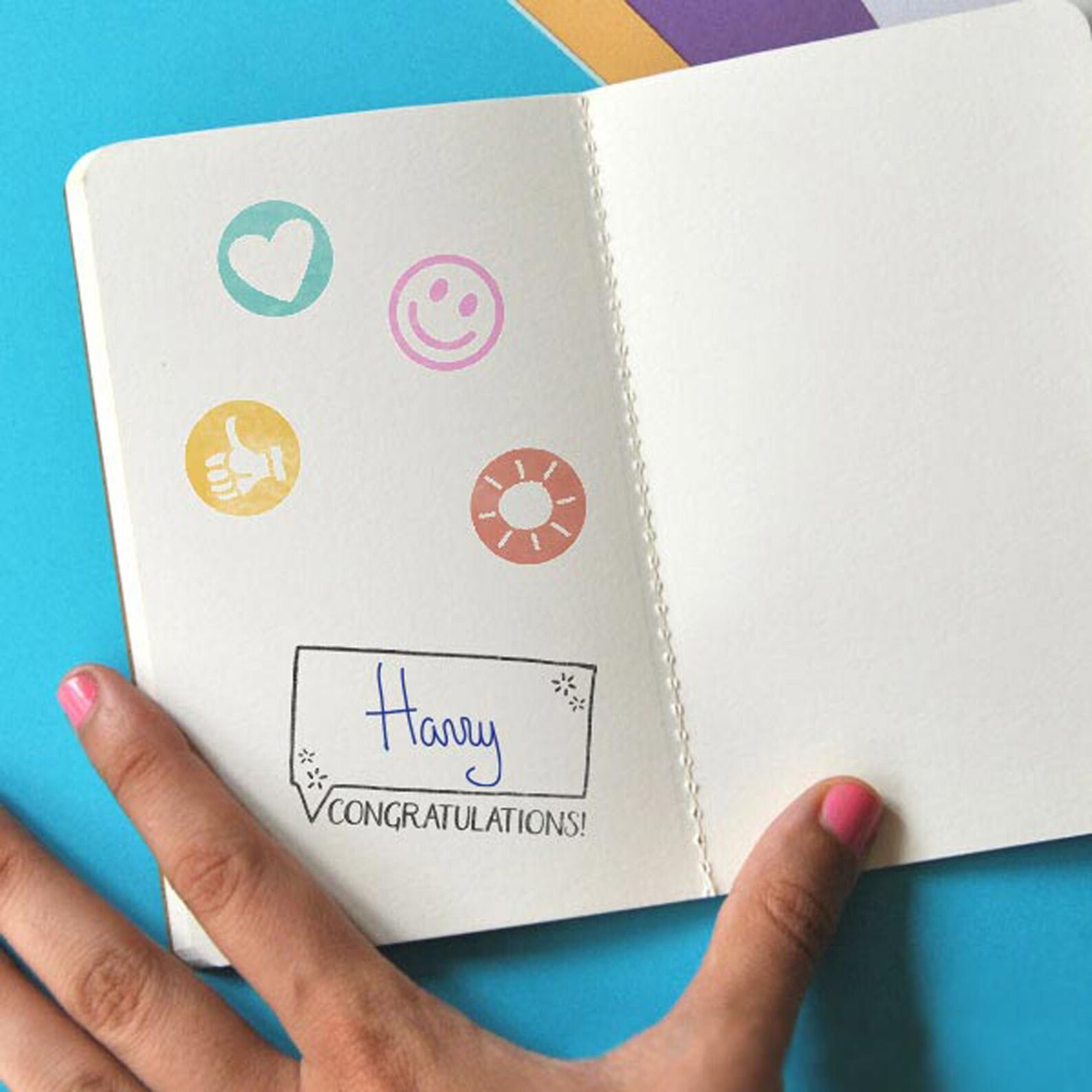 Congratulations Stamp for School Teachers, Gift for Teachers, Teacher ...