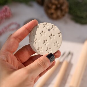 Small Star Stamp for DIY Christmas Tree Charms and Ornaments, Polymer ...