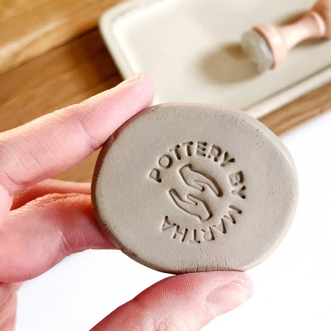 Handmade Custom Pottery Marks With Your Name, Custom Pottery Mark ...