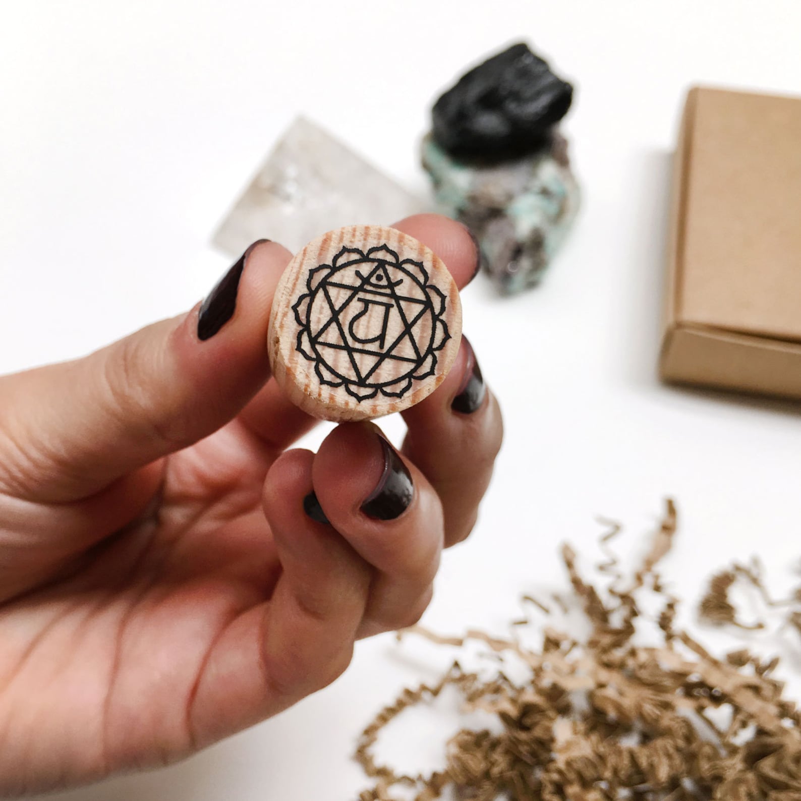 Seven Mini Chakras Stamp Set for Yoga Teacher, Meditation Journal ...