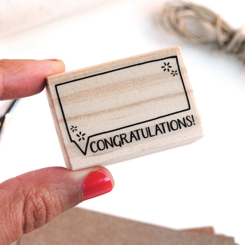 Congratulations Stamp for School Teachers, Gift for Teachers, Teacher ...