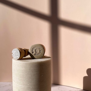 Personalized Pottery Signature Stamp With Name or Text, Custom Clay ...