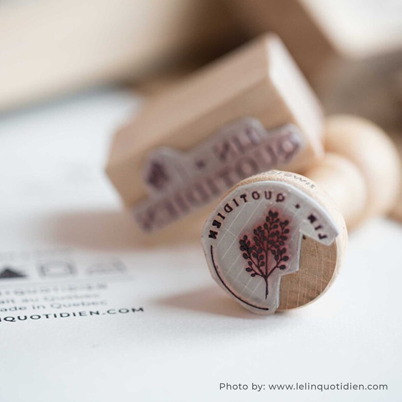 Small Logo Stamp for Pretty Packagings Small Custom Design - Etsy