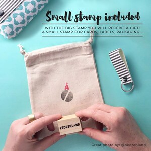 Custom Logo Stamp for Large Boxes and Bags, Stamp for Envelope, Stamp ...