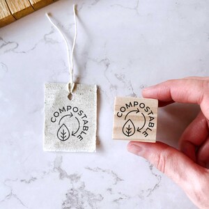 Zero Waste Rubber Stamp for Sustainable Packaging, Eco-friendly ...
