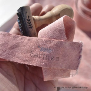 Small Custom Logo Stamp for Personalized Brand Tags and Labels ...