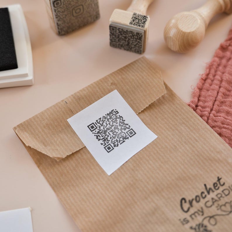 Custom QR Code Stamp, Personalize Your Packaging, Cards and Promotions ...