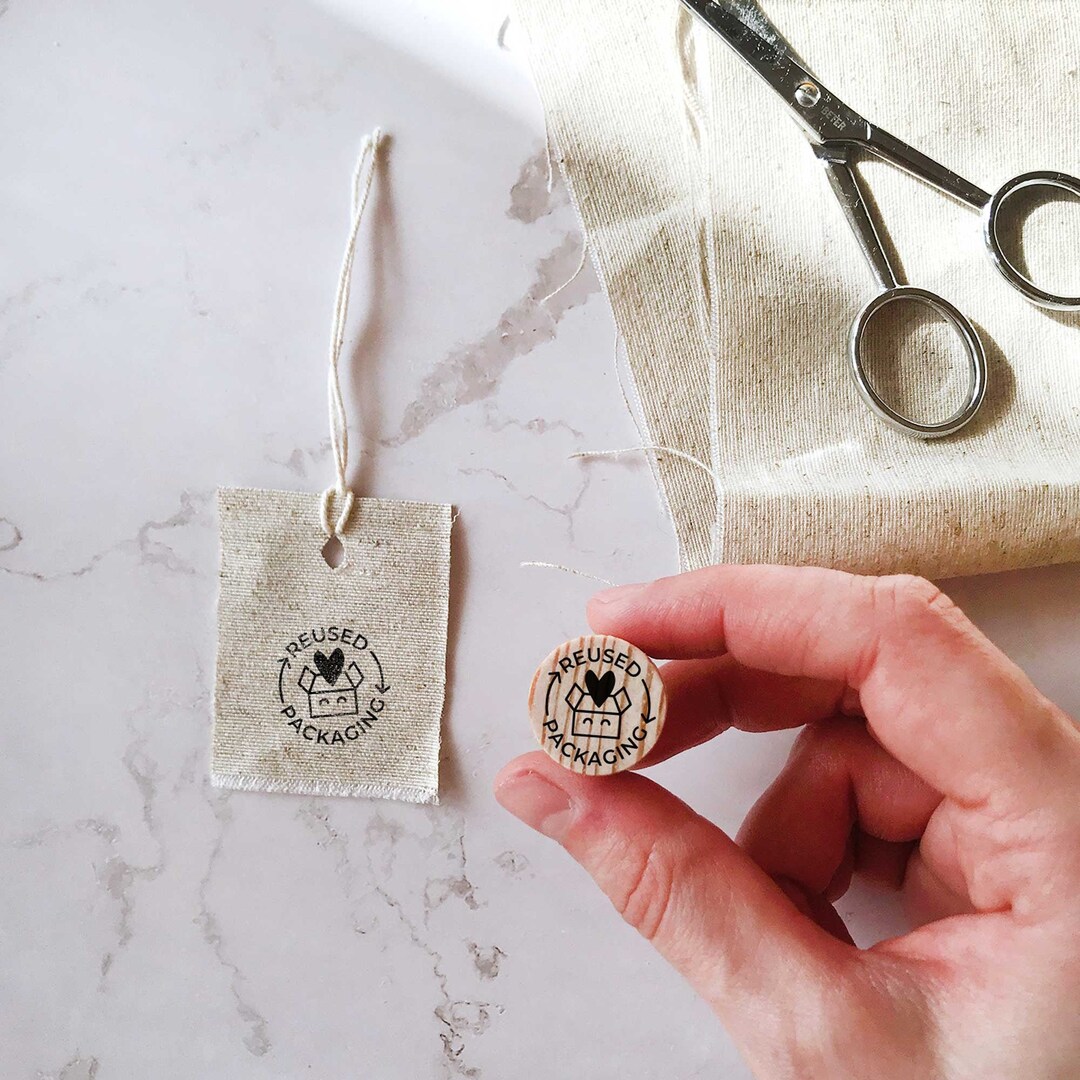 Reused Packaging Stamp for Reused Shipping Materials, Eco Friendly ...