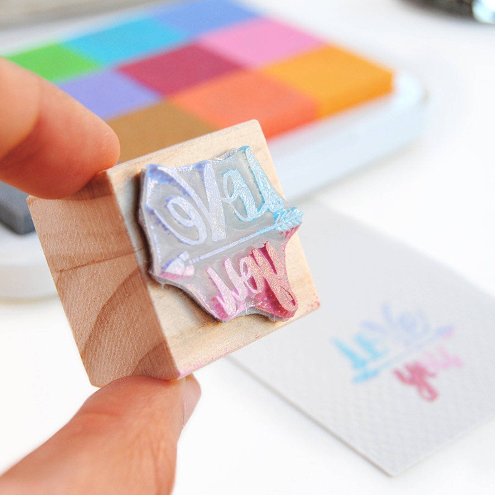 DIY Wedding Favor Decoration Stamp Set Thank You Wedding - Etsy