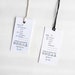Stamp for Garment Tags With Fiber Content and Care Instructions, Size ...
