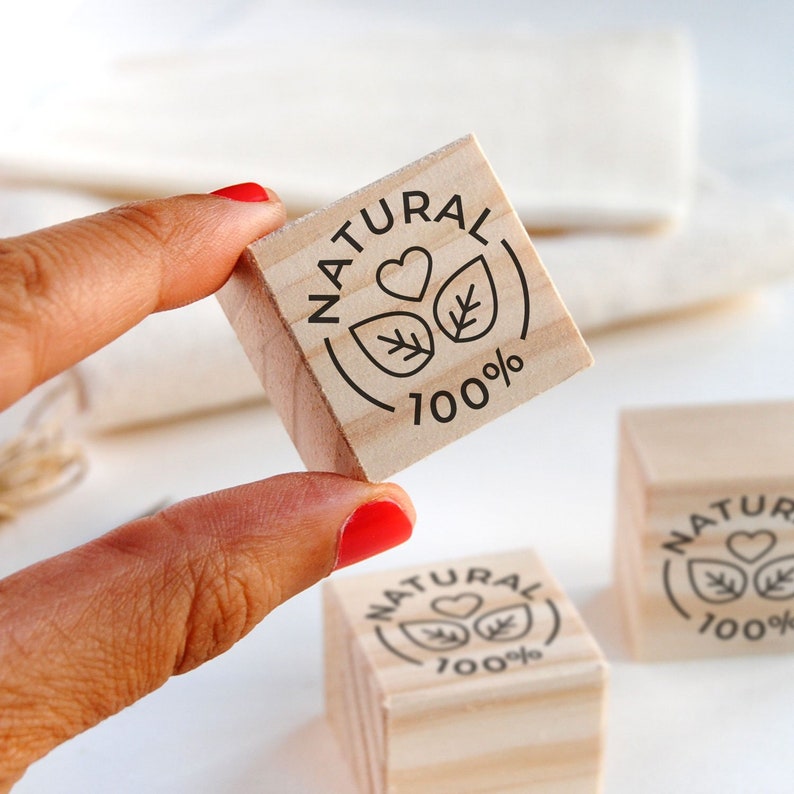 Stamp for Cosmetic Packaging Natural Stamp for Soap - Etsy