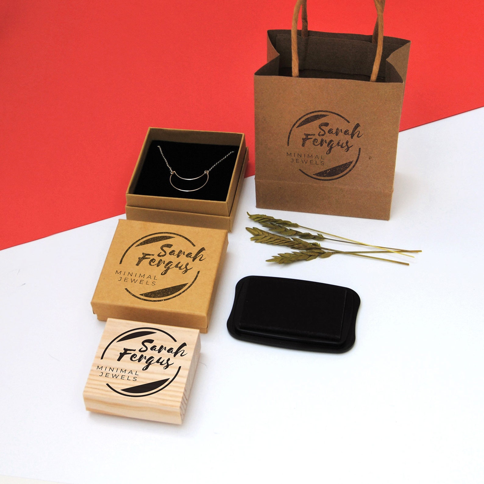 Sello grande personalizado con logotipo sello 10x10 cm sello - Etsy España