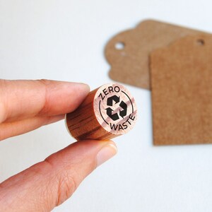 Zero Waste Rubber Stamp for Sustainable Packaging, Eco-friendly ...