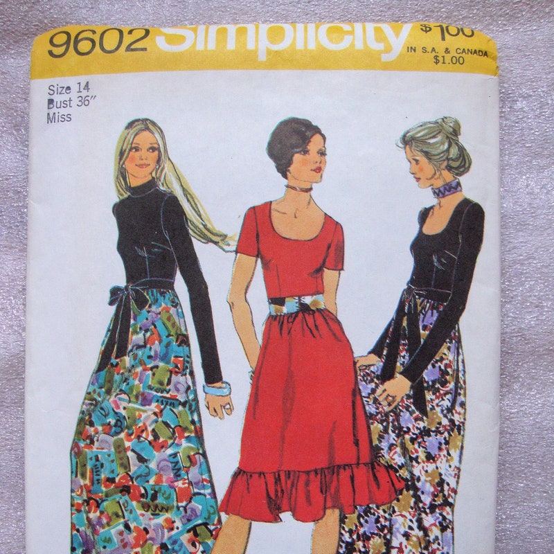 1970's Simplicity Patterns - Etsy